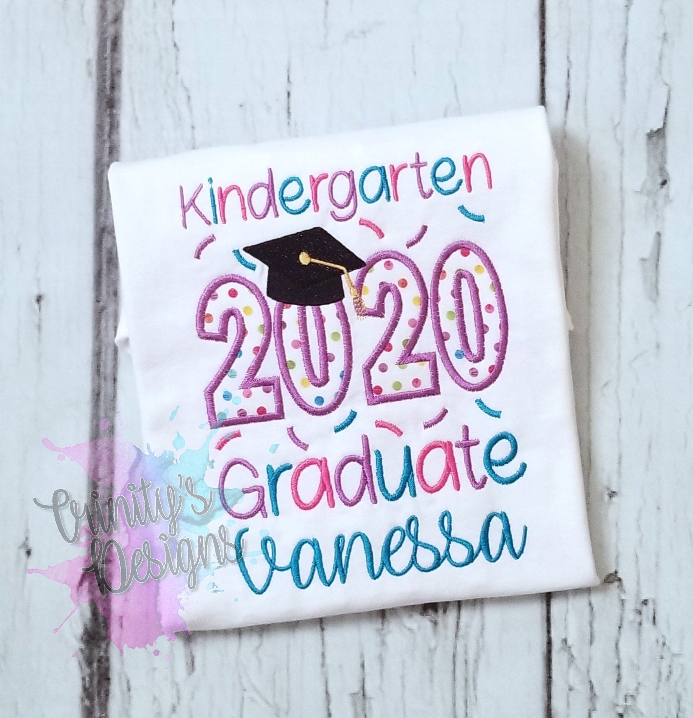 School - *2024* Kindergarten Graduation Confetti | Trinity's Designs
